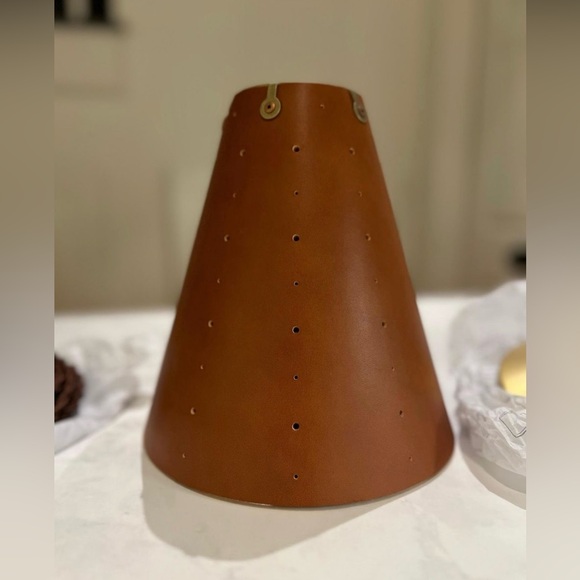 Lostine | Other | 3 Lostine Sarah Cone Leather Pendants Tan With Brass ...